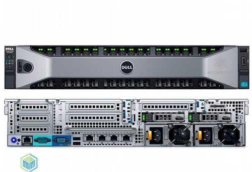 Сервер dell R730xd 24sff 2xE5-2643v3 384GB