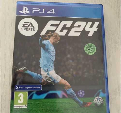 Диски на ps4 fc24