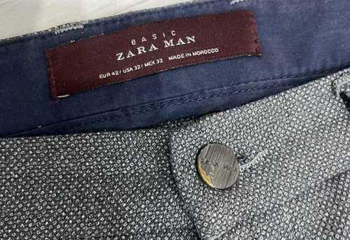 Брюки zara мужские 48 размер