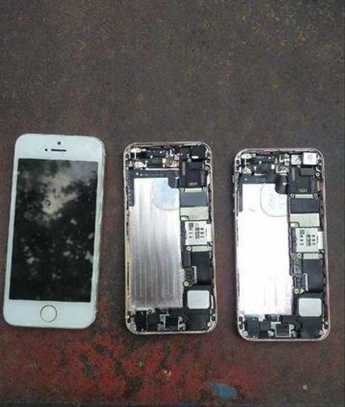 Два iPhone se и один 5