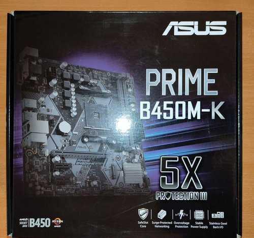 Asus prime B450M-K