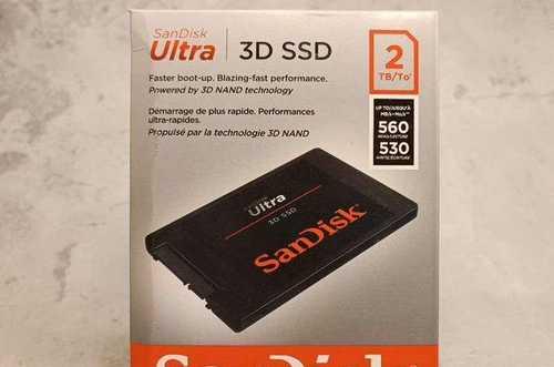 Ssd Sandisk Ultra-2tb