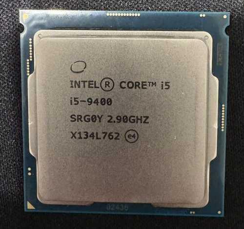 Процессор intel core i5 9400