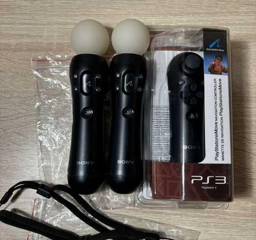 Ps move +PS3 navigation controller