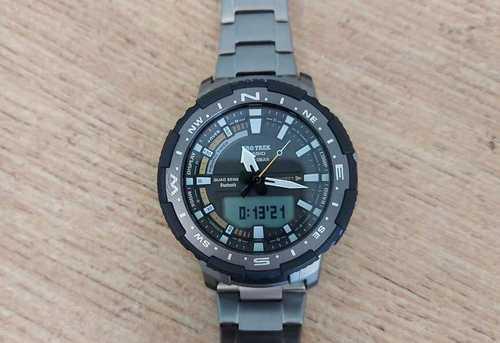 Мужские наручные часы casio Pro Trek PRT-B70T