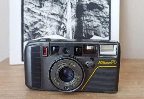 Нерабочий Nikon L35AF 3 пленочный фотоаппарат