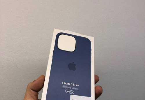 Чехол накладка для iPhone 15 Pro 6.1" Winter Blue
