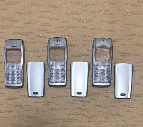 Корпус для Nokia 1100/1101 красный- 3шт
