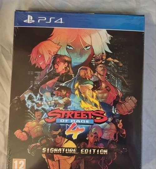Streets of Rage 4 Signature Edition (PS4)