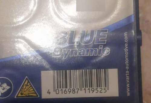 Varta blue dynamic 60 а/ч обратная r+ d59