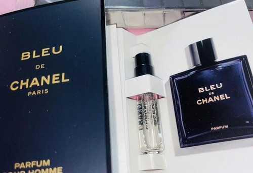 Blue de chanel parfum оригинал пробники