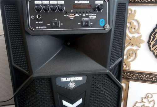 Портативная акустика Telefunken TF-PS2305 Black