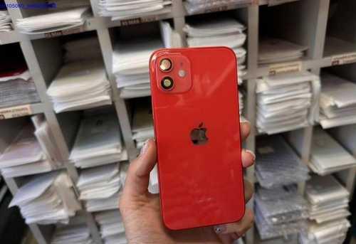 Корпус iPhone 12 красный (Арт.83032)