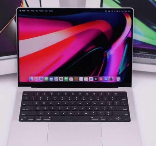 MacBook Pro 14 (2021), 512 ГБ, M1 Pro (10-core), RAM 16 ГБ, GPU 14-core