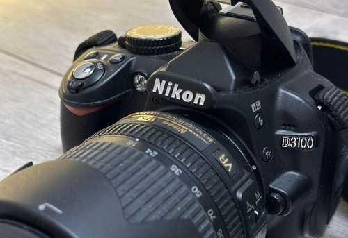 Фотоаппарат Nikon D3100 + AFS Nikkor 18-105mm