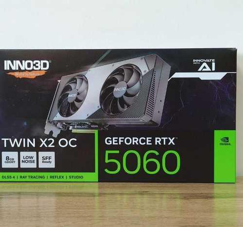 Inno3D RTX 5060 Twin X2 OC. Новая