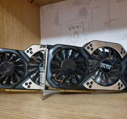 Две GTX 770 с проблемой