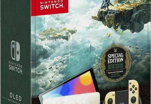 Игровая приставка Nintendo Switch oled 64 гб, без