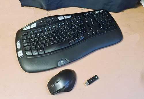 Беспроводной Комплект клавиатура мышь Logitech Pro
