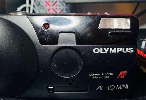Плёночный фотоаппарат olympus