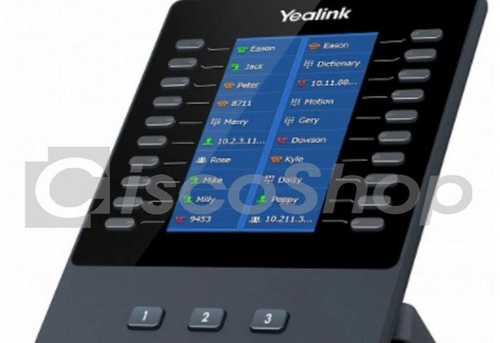 Модуль расширения Yealink EXP43, цветной экран, дл