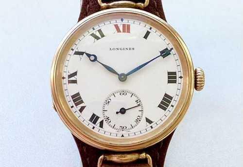 Золотые часы Longines Швейцария Винтаж 1910-е годы