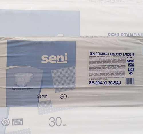 Памперсы для взрослых Seni XL, 4 рвзмер