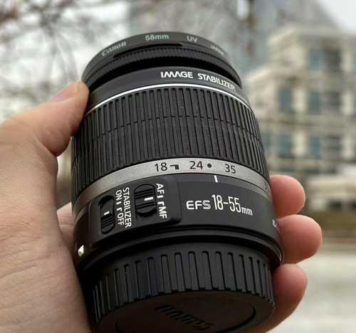 Объектив canon ef s 18 55mm IS