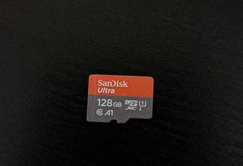 Карта памяти micro sdxc SanDisk Ultra 128Gb