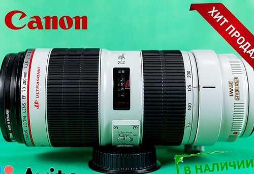 Canon 70-200 f/2.8 L II USM (Как Новый)