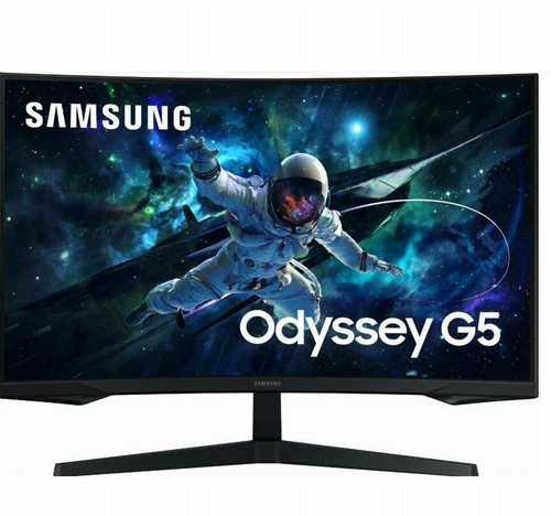 Монитор Samsung Odyssey 32 S32CG550EI, 2560x1440, VA LED, черный