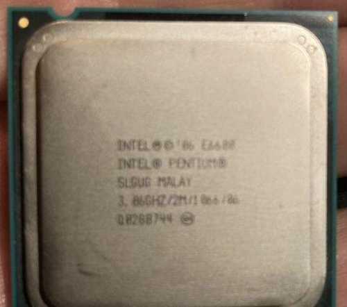 Процессор intel pentium e6600