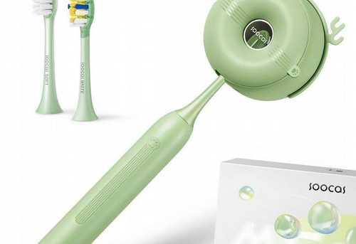 Электрическая зубная щетка soocas D3 зеленая
