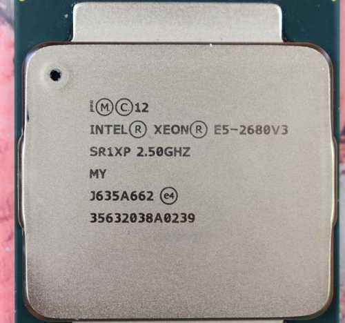 Intel xeon e5 2680 V3