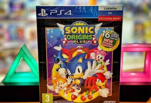 PS4 Игра Sonic Origins Plus Day One Edition