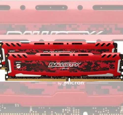 Оперативная память Crucial Ballistix 16gb 3200mhz