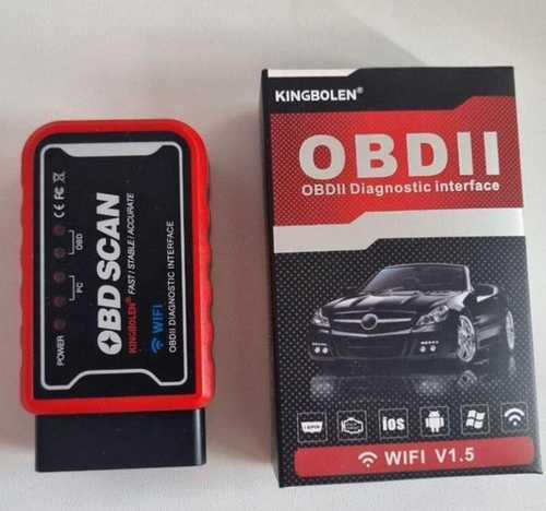 Диагностический сканер OBD 2 (Арт.23314)