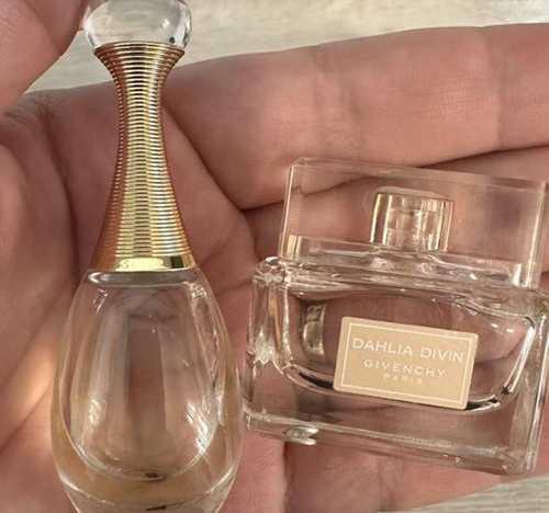 Миниатюры dior jadore ginenchy dahlia divin