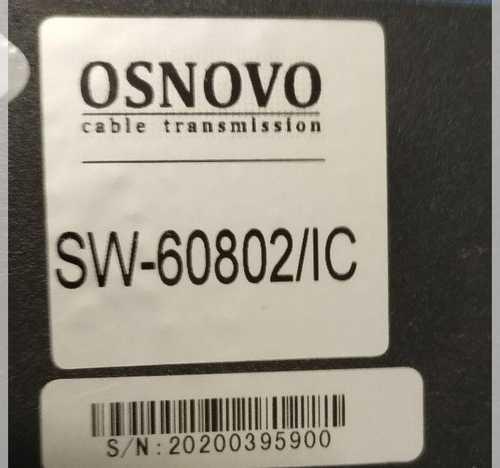 Poe свитч osnovo SW 60802/IC