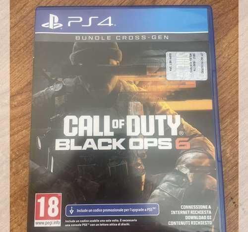 Call of duty black ops 6 ps4