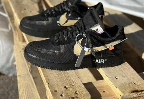 Кроссовки Nike Air Force 1 Low "Off-White - Black"