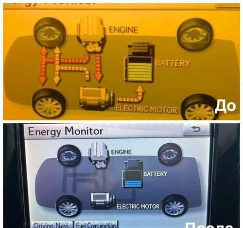Дисплей Lexus CT 200 (экран, отражатель экрана)