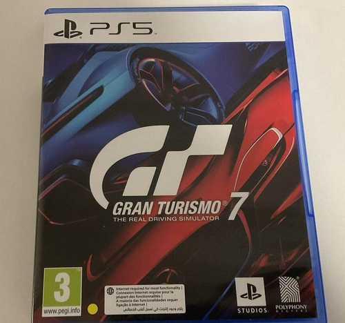 Grand turismo 7 ps5 диск