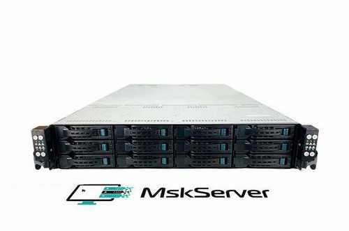 Сервер asus RS720Q-E8-RS12 2x E5-2630v4 256Gb
