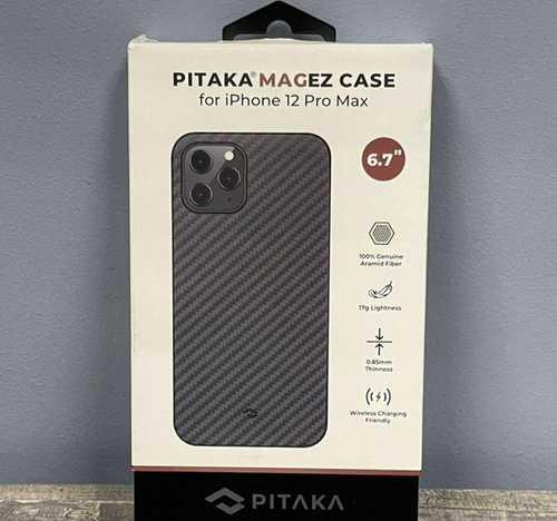 Чехол pitaka на iPhone 12 pro max