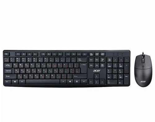 Клавиатура + мышь Acer OMW141, черный