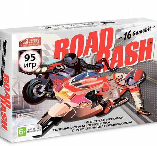 Игровая приставка 16-bit Super Drive Road Rash (95 игр)