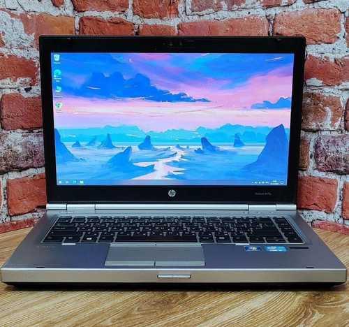 HP EliteBook 8gb HD14" Ноутбук для учебы работы