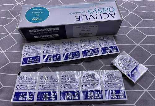 Ежедневные контакнтые линзы Acuvue Oasys 1-Day