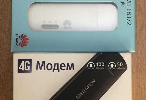 4g lte модем huawei e3272, e8372